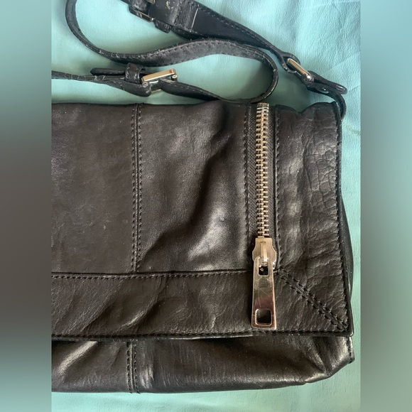 Via Spiga | Bags | Via Spiga Black Leather Purse Bag | Poshmark